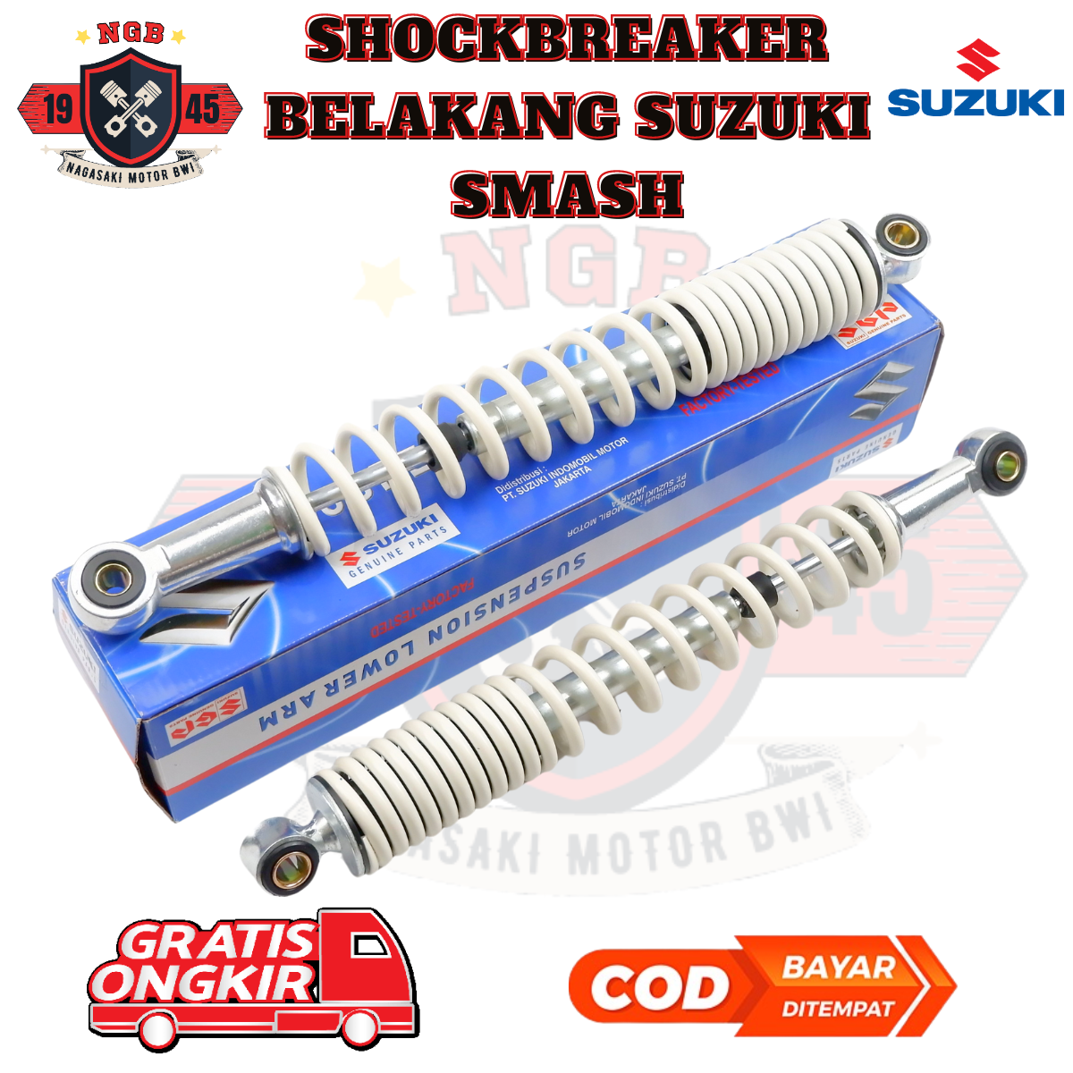 ShockBreaker Belakang Suzuki Smash / Shock Belakang Motor Suzuki Smash ...