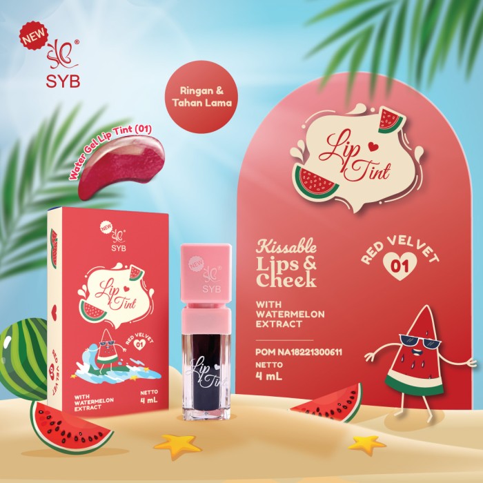 NEW SYB LIP TINT | LIP CREAM ORIGINAL | Lazada Indonesia