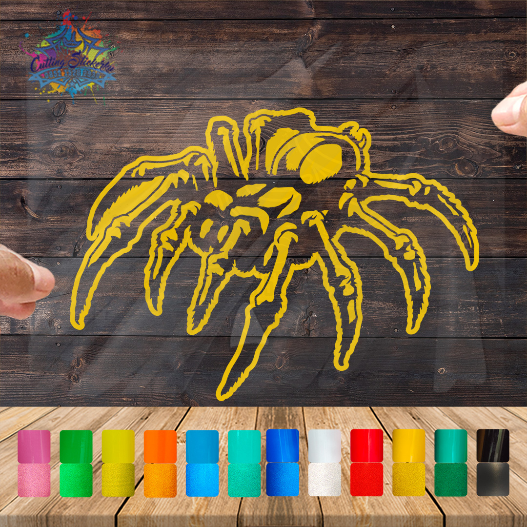 Cutting Stiker Spider Laba Laba Variasi Motor Mobil Sticker Nyala Visor ...