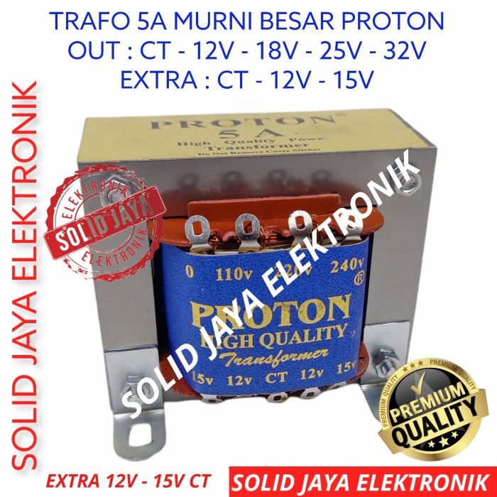 Travo Trafo 5A Murni Ct Proton Besar 12V 18V 25V 32V 5 A Amper Extra ...