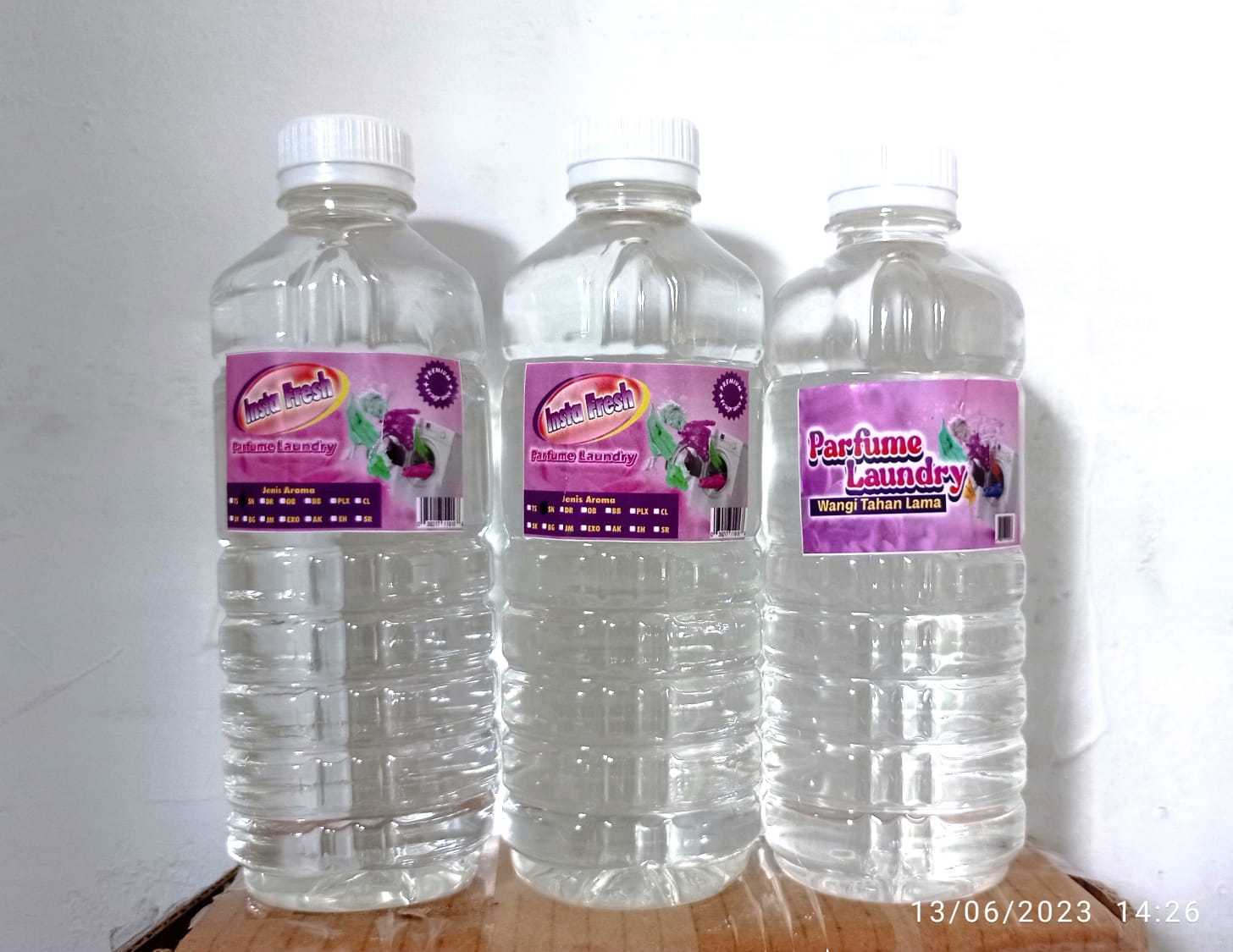 Parfum Pewangi Pengharum Pakaian Laundry Aroma SAKURA PILUX SNAPPY ...