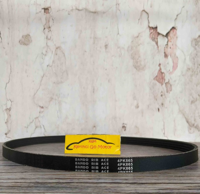 BANDO VAN BELT 4PK 865 RIB BELT TALI KIPAS 4PK-865 FAN BELT ALUR ...