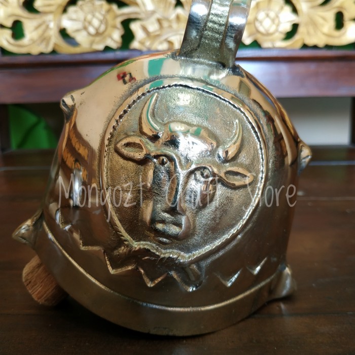 Klontongan Sapi Kerbau Lonceng Sapi motif banteng asli kuningan - Brush ...