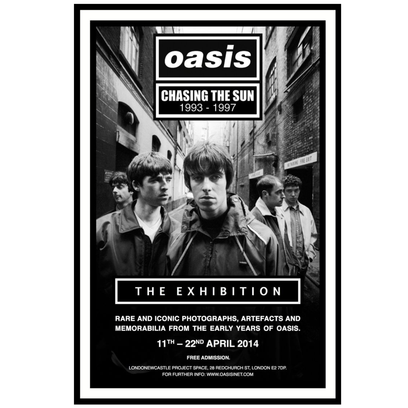 POSTER BAND OASIS/POSTER BAND/HIASAN DINDING/POSTER MURAH/POSTER UKURAN ...