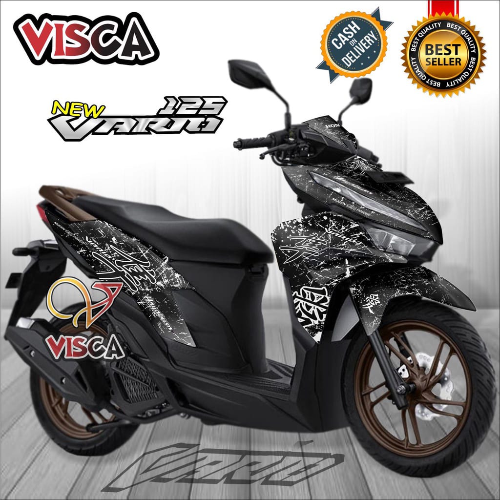 Decal Vario 125 2023 Striping Honda Vario 125 New 2023 Stiker Vario 125 ...