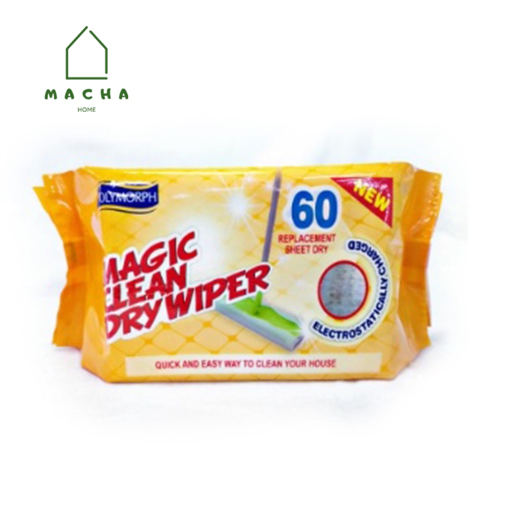 Tisu Pembersih Lantai Magic Clean Dry Dan Wet Wiper | Lazada Indonesia