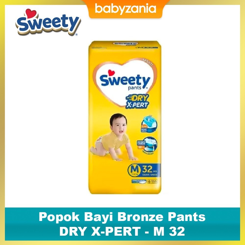 Sweety Popok Bayi Bronze Pants DRY X-PERT - M 32 | Lazada Indonesia
