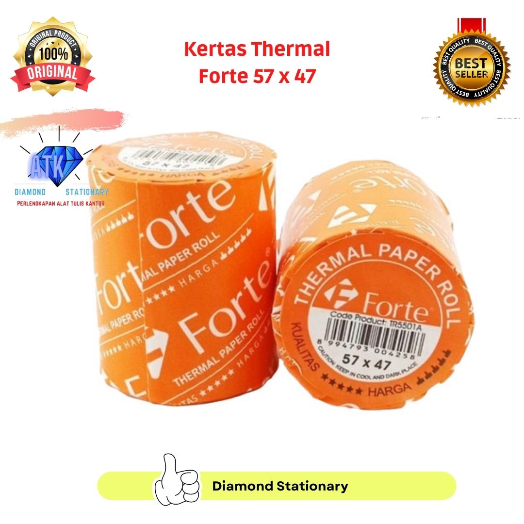 Kertas Thermal Forte 57 x 47 | Lazada Indonesia