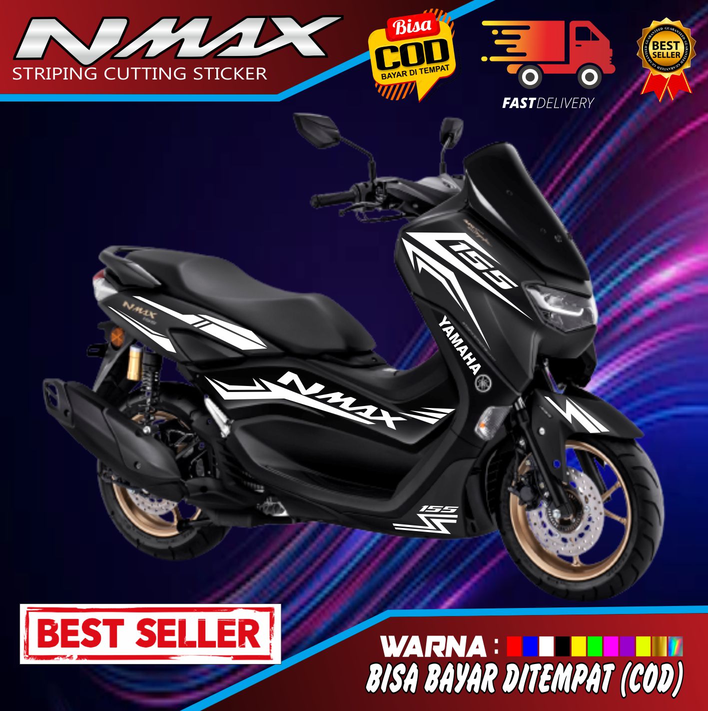 CUTTING STICKER NMAX 155 / STICKER NMAX BARU | Lazada Indonesia
