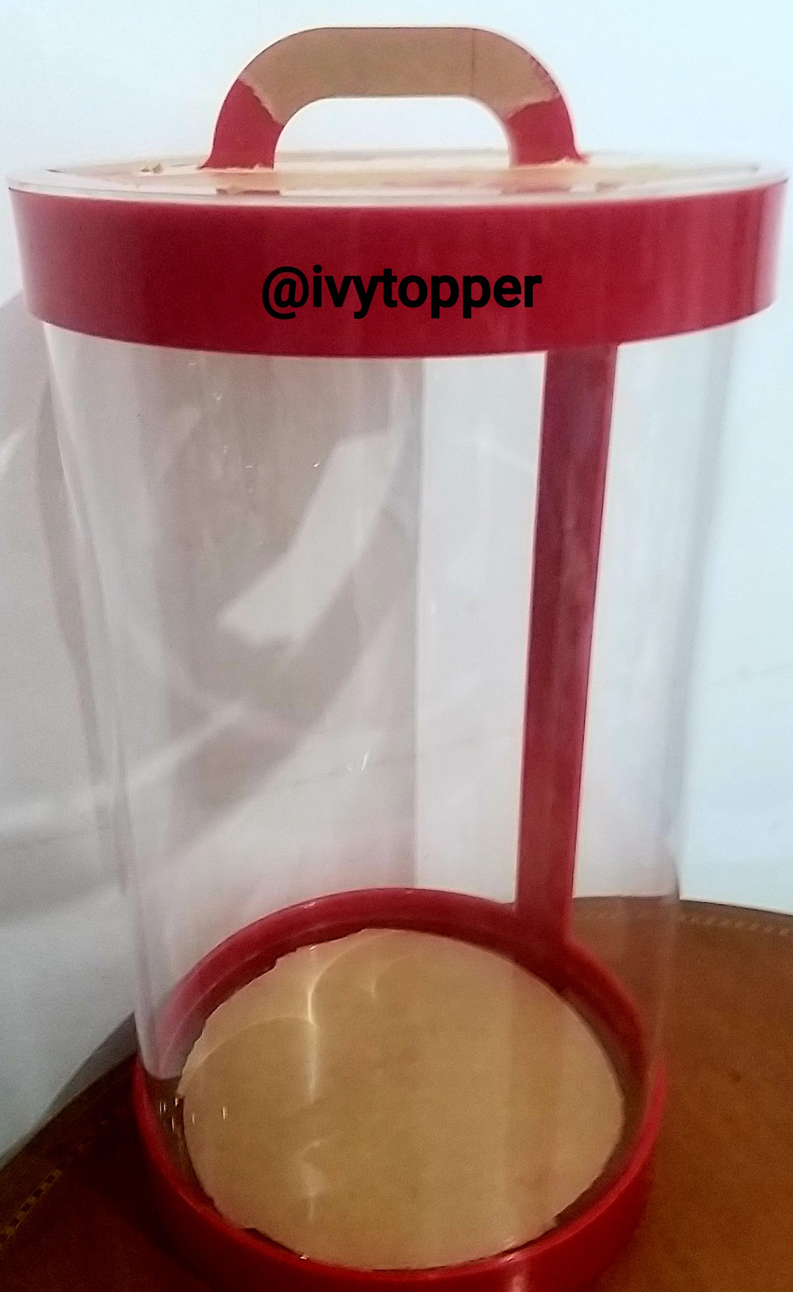 Tabung Aquarium Es buah Acrylic 30 x 50 cm Wadah minuman Akrilik ...