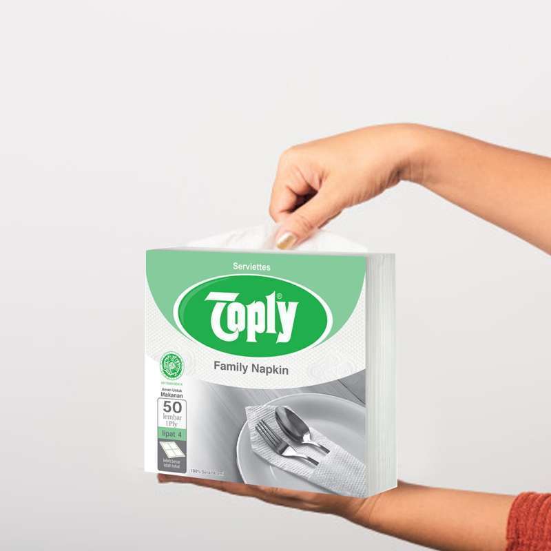 TOPLY Napkin Tissue - 50 Lembar | Lazada Indonesia