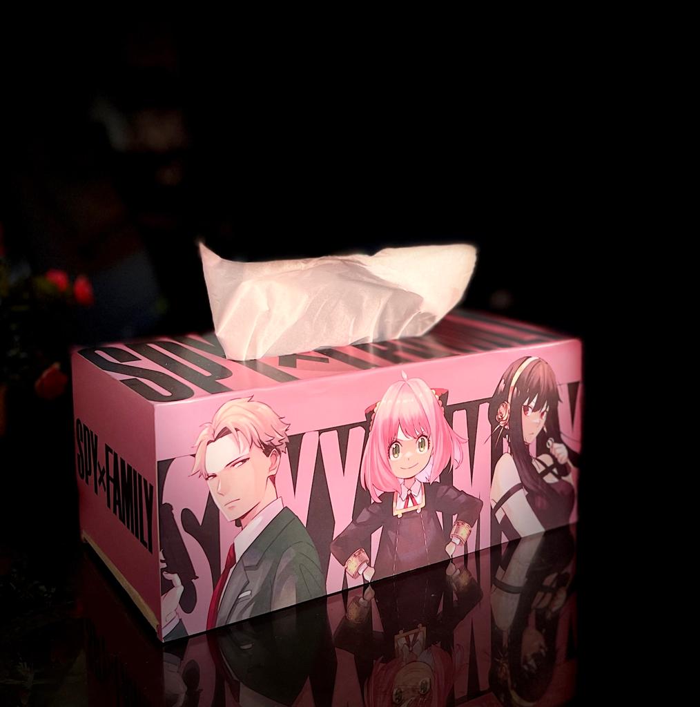 Kotak Tempat Tisu Kayu Tissue Box Anime Spy X Family | Lazada Indonesia
