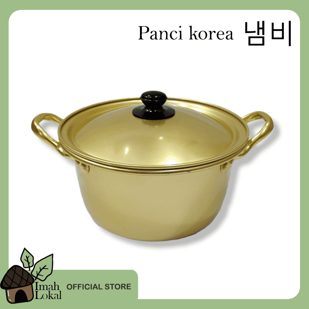 Panci Korea Gold Alumunium Ramen / Ramyun / Ramyeon 16,18,20cm | Lazada ...