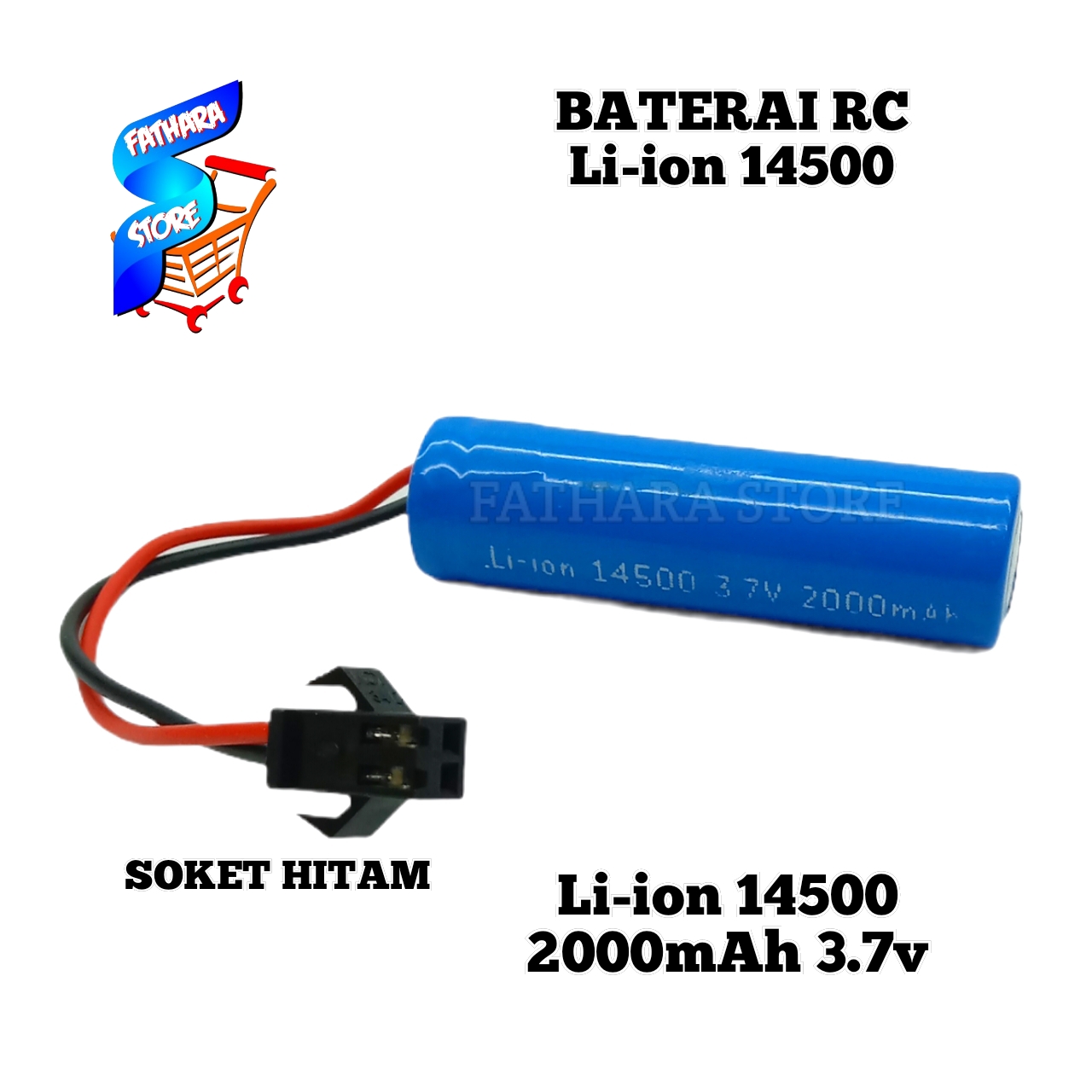 Baterai Remote Control / Batrai Mobil Remot Baterai RC Li-ion 14500 ...
