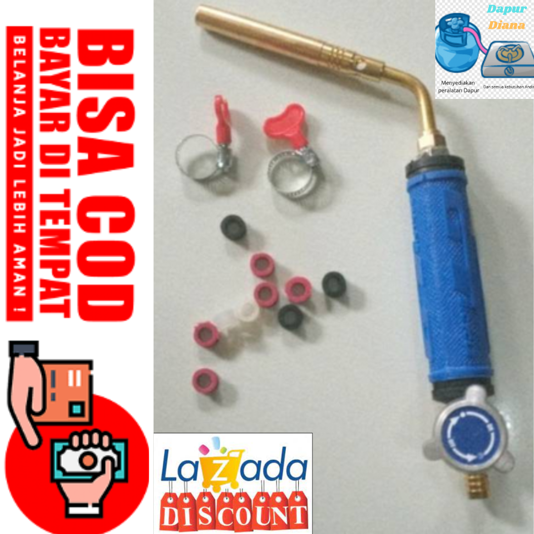 Alat las gas torch bahan bakar tabung gas 3KG | Lazada Indonesia