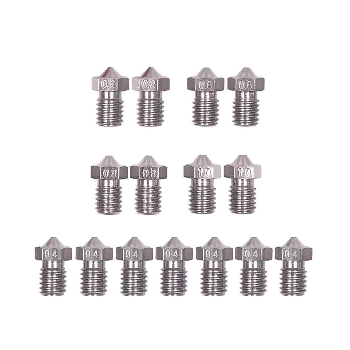 15 Pieces Stainless Steel 3D Printer Nozzles 0 2 Mm 0 4 Mm 0 6 Mm 0 15-pieces-stainless-steel-3d-printer-nozzles-0-2-mm-0-4-mm-0-6-mm-0