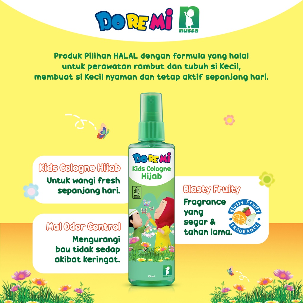 DOREMI Kids Spray Cologne Parfum Anak Laki-Laki / Anak Perempuan ...