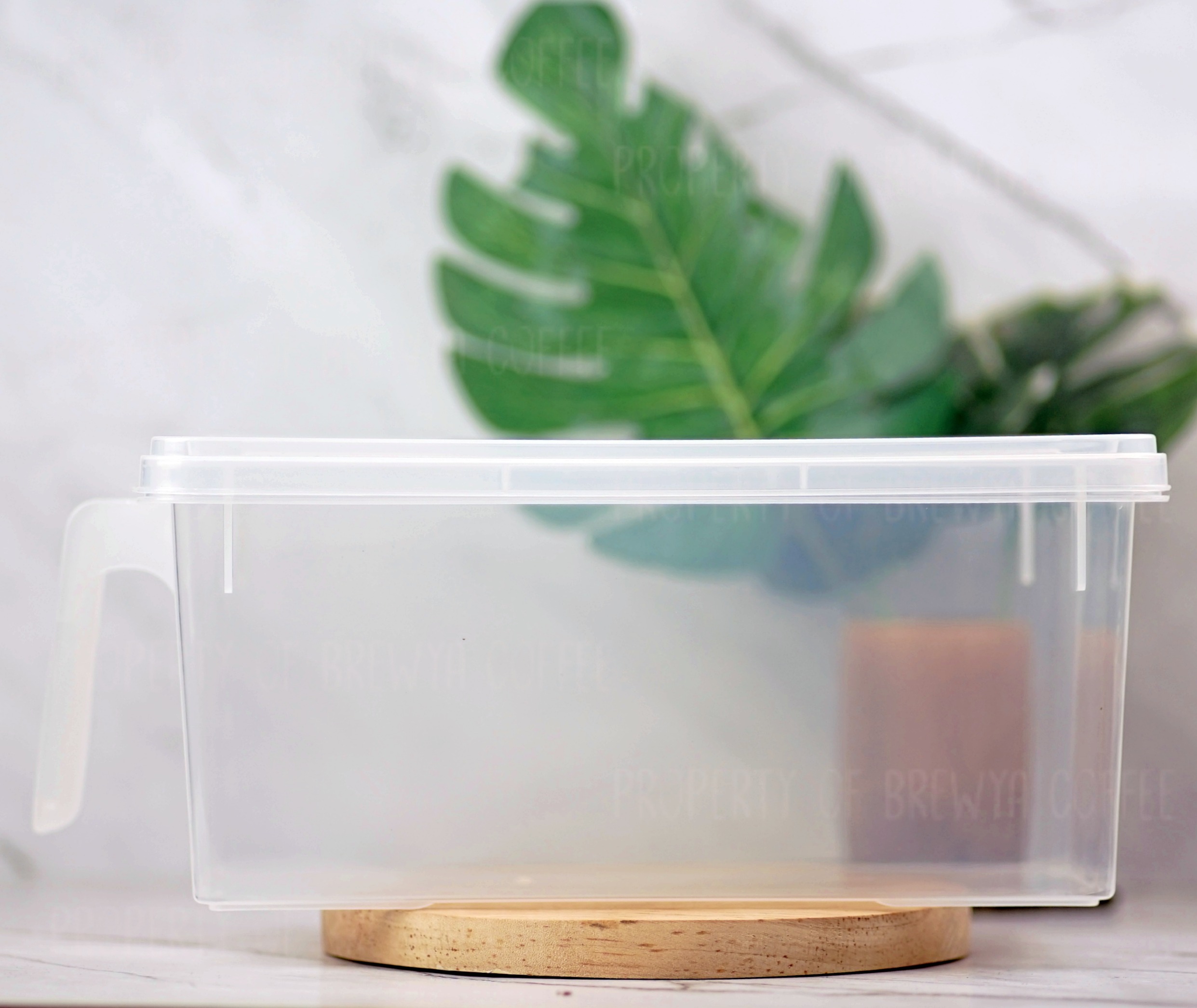 Storage Box with Handle - Transparent | Lazada Indonesia