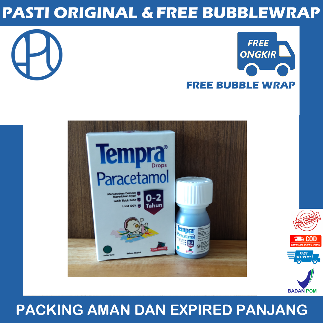 TEMPRA DROPS 0-2 TAHUN RASA ANGGUR DROPS 15 ML PARACETAMOL BAYI BALITA ...