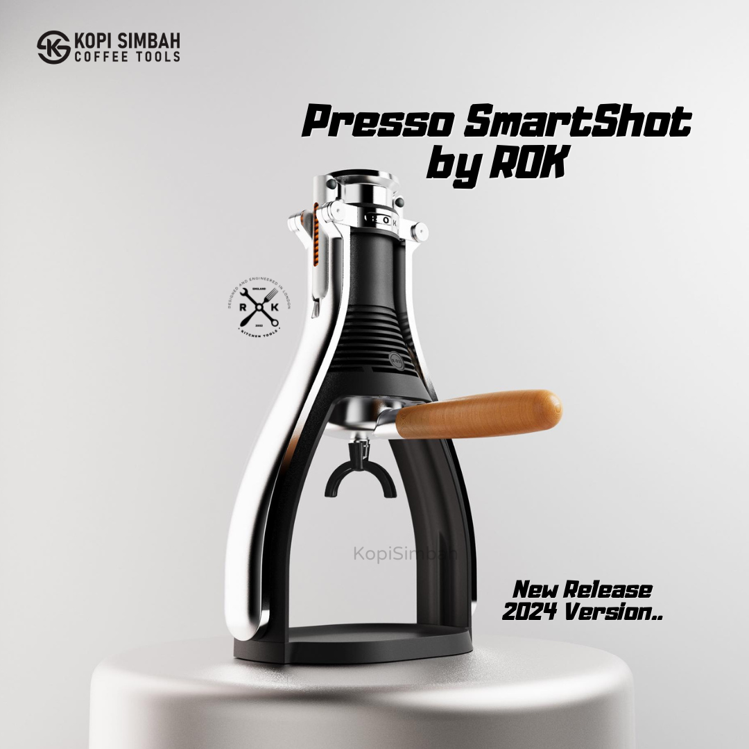 ROK Presso GC SmartShot Alat Seduh Pembuat Kopi Espresso Manual ...