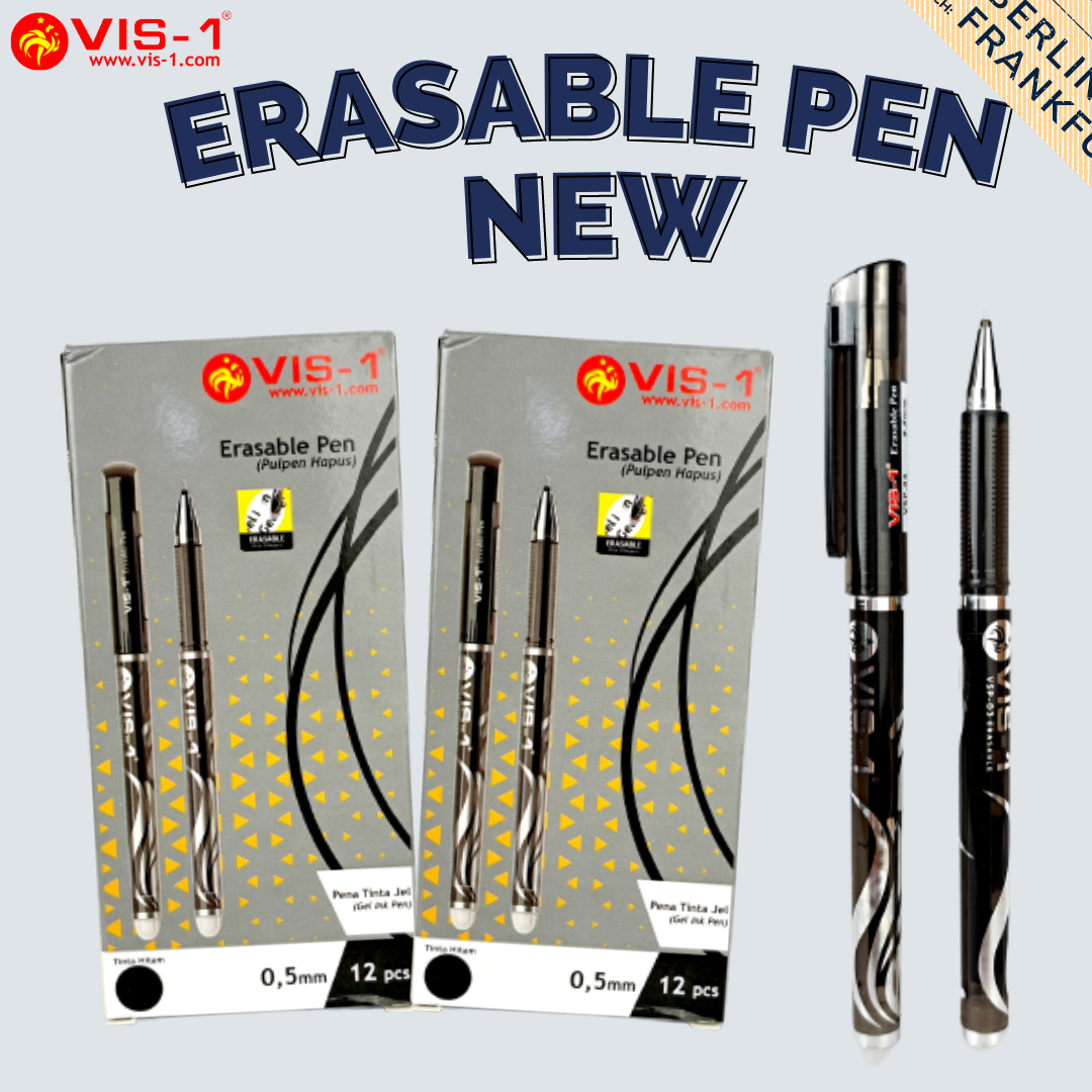 Erasable Pen / Pulpen bisa di hapus / Pulpen Hapus / Bolpoin / Pulpen ...