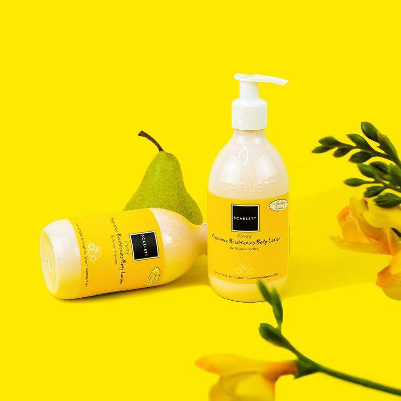 SCARLETT WHITENING BODY LOTION 300 ML - HAND BODY PERAWATAN KULIT PUTIH ...