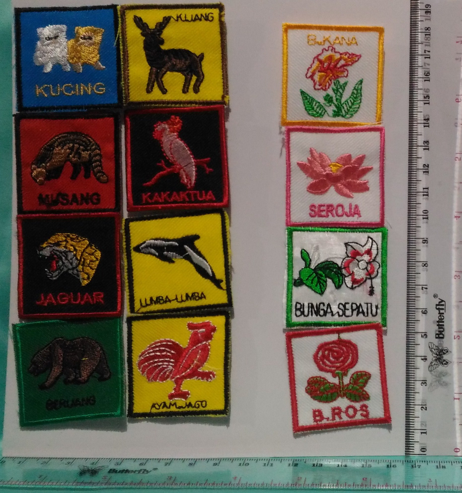 Bet Badge Emblem Regu Ayam Jago Badak Banteng Beruang Buaya Cobra Gagak ...