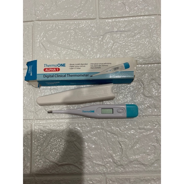 Termometer thermo one alpha 1 merek onemed | Lazada Indonesia