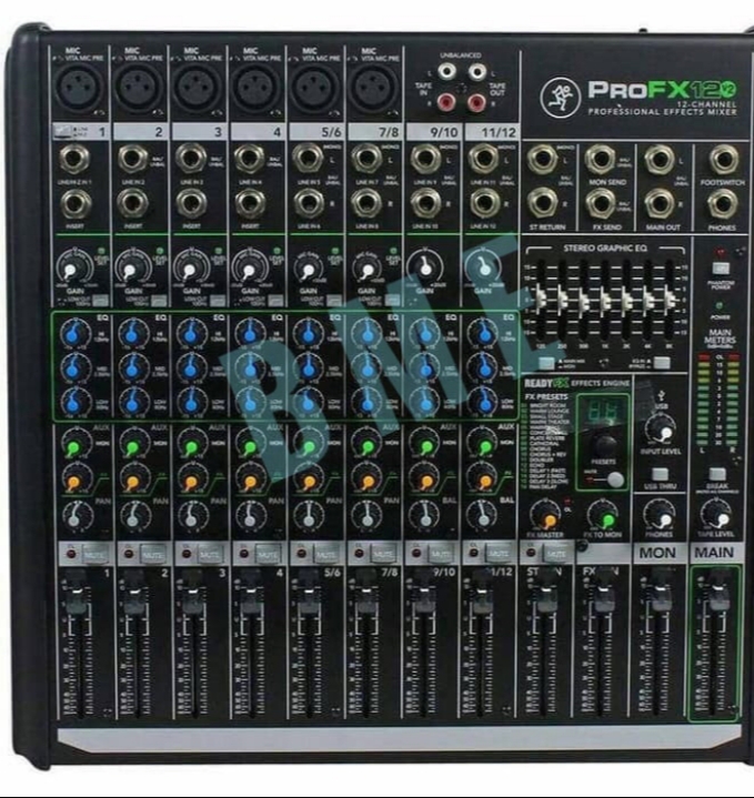 Mixer Mackie Pro FX 12 v2 ( 12 channel ) ORIGINAL | Lazada Indonesia