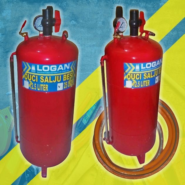 Tabung Cuci Salju 25 Liter Logan / Tangki Snow Wash / Cuci Motor Salju ...