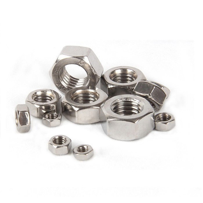 Mur Stainless M16 Hex Nut M16 Mur SS 304 M16 Pitch 2.0 Baut Kunci 24 ...