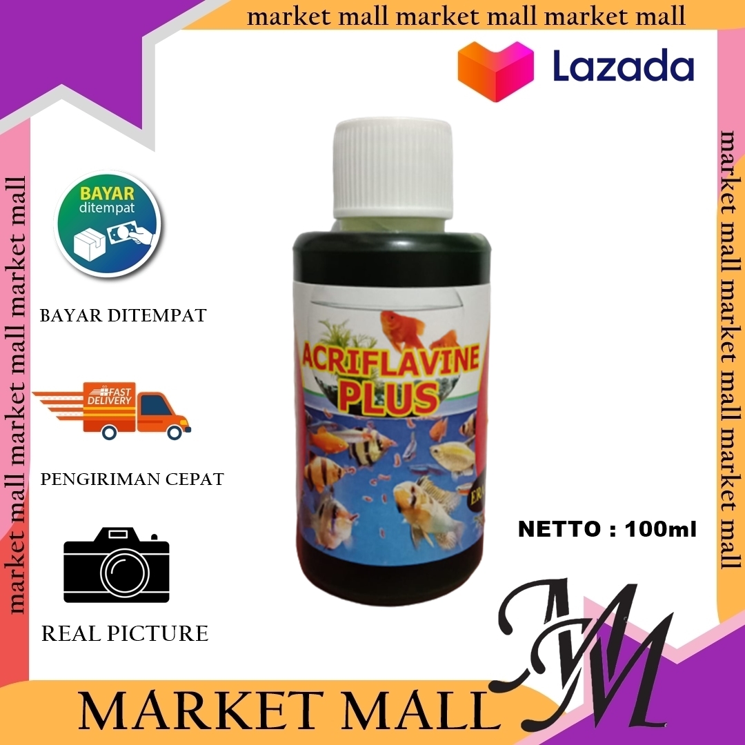 Acriflavine Plus Obat ikan / Obat Hijau / Air Hijau Untuk Ikan Cupang ...