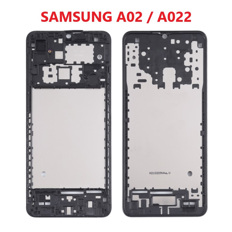 FRAME SAMSUNG GALAXY A02 / A022 ~ TATAKAN BESI / TULANG TENGAH / BEZZEL ...