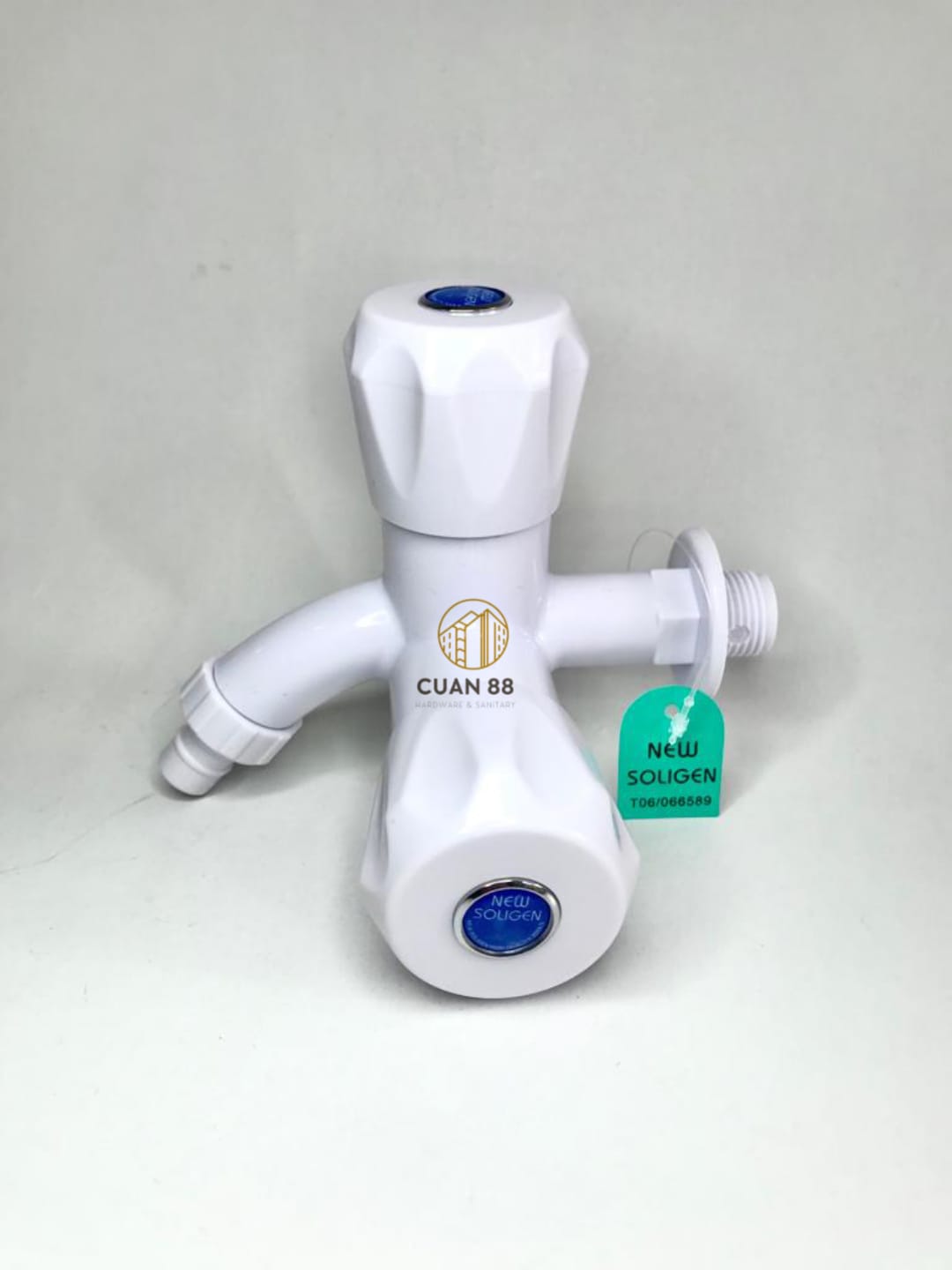 Kran Cabang PVC Soligen S9 S10 / Kran Double Soligen / Kran Shower ...