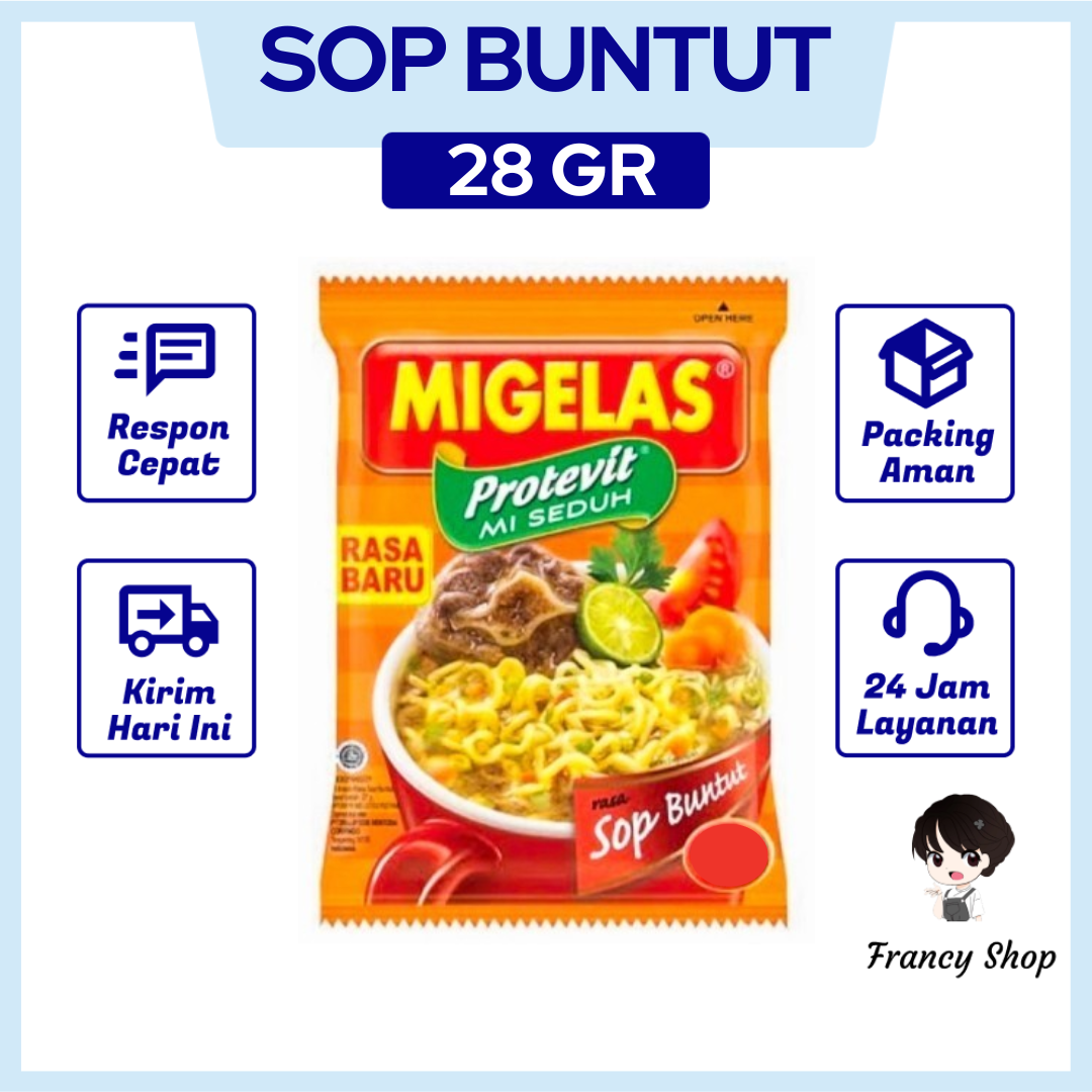 Mi Gelas Mie Instan Sop Buntut 28 Gr Lazada Indonesia