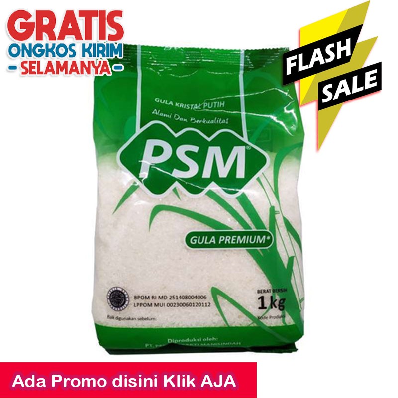 PSM Gula Pasir Premium 1kg | Lazada Indonesia