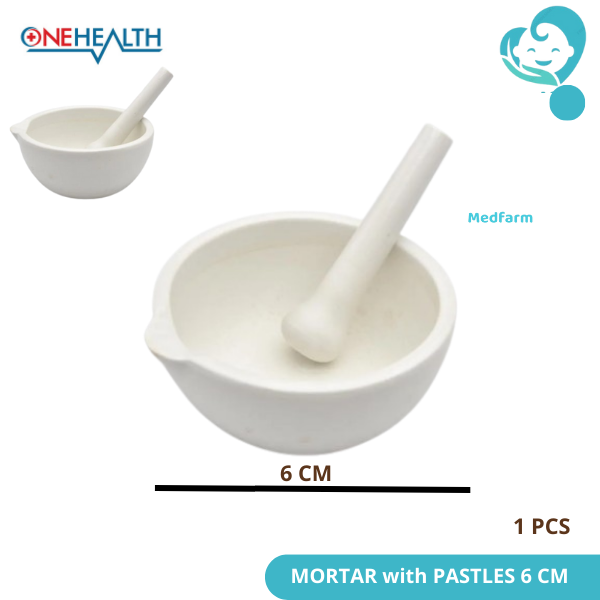 Onehealth Mortar Lumpang Alu Penggerus Obat Penumbuk Obat ukuran 6 cm ...