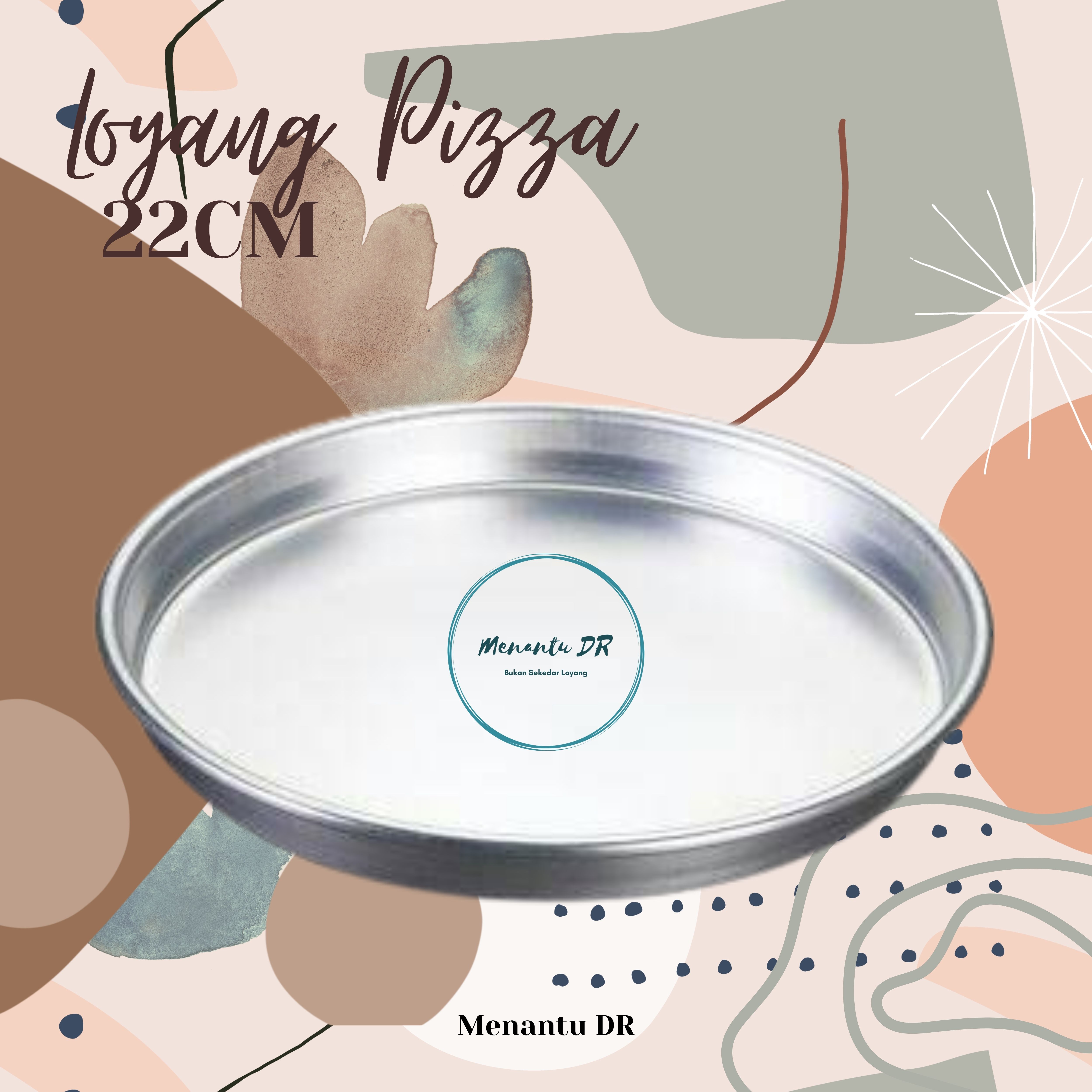 Loyang Kue Pizza Diameter 22cm Bahan Aluminium | Lazada Indonesia