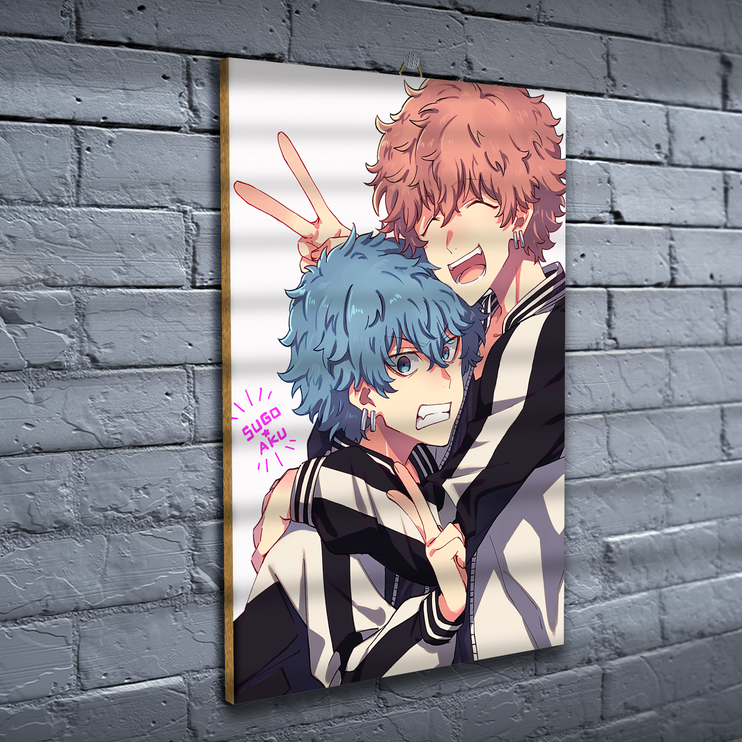 Poster bingkai Kayu Bendera Logo Geng Tokyo Revengers Toman Valhalla ...