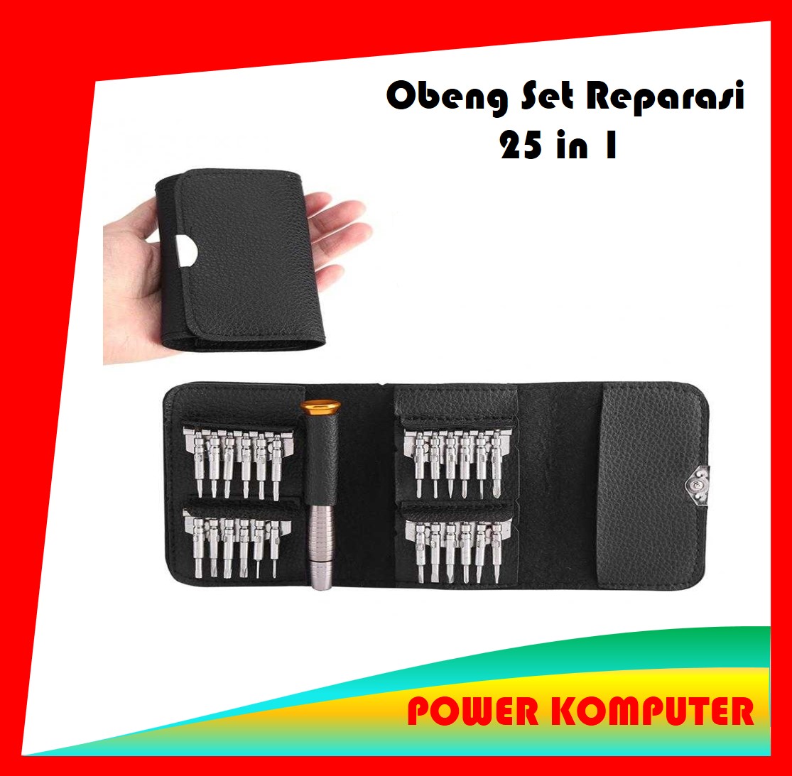 Obeng Set Obeng Handphone Set Komplit Alat Reparasi 25in1 25 in 1 Multifungsi | Lazada Indonesia