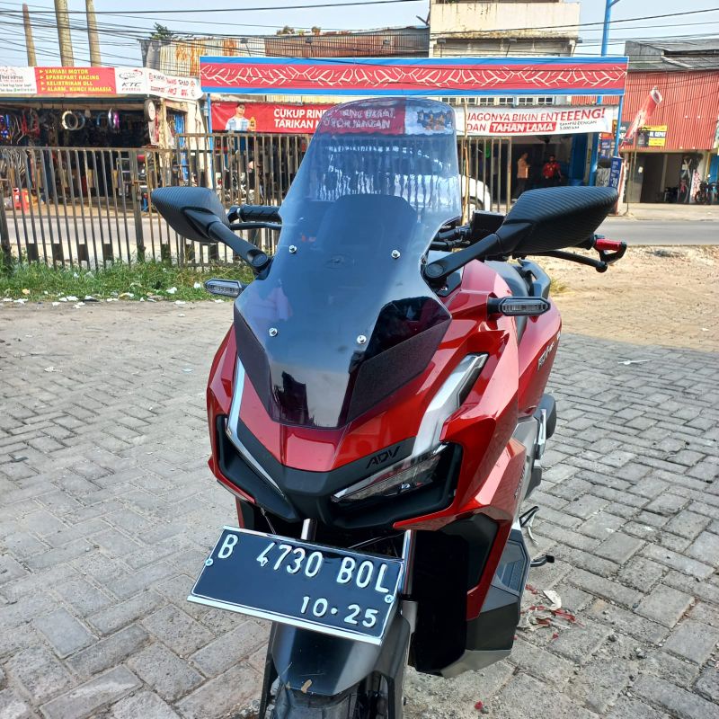 Visor Windshield ADV 160 ADV 150 Model Standar ADV 160 Tinggi YDP Smoke ...
