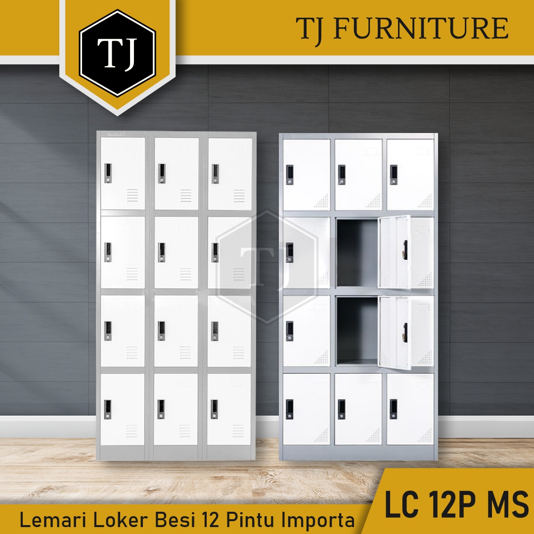 Importa Loker Besi / Lemari Arsip / Locker Kantor Besi 12 Pintu / Steel ...
