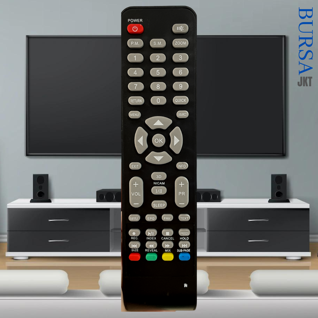 REMOTE TV COOCAA LED COOCAA HITAM PANJANG 32 INCH | Lazada Indonesia