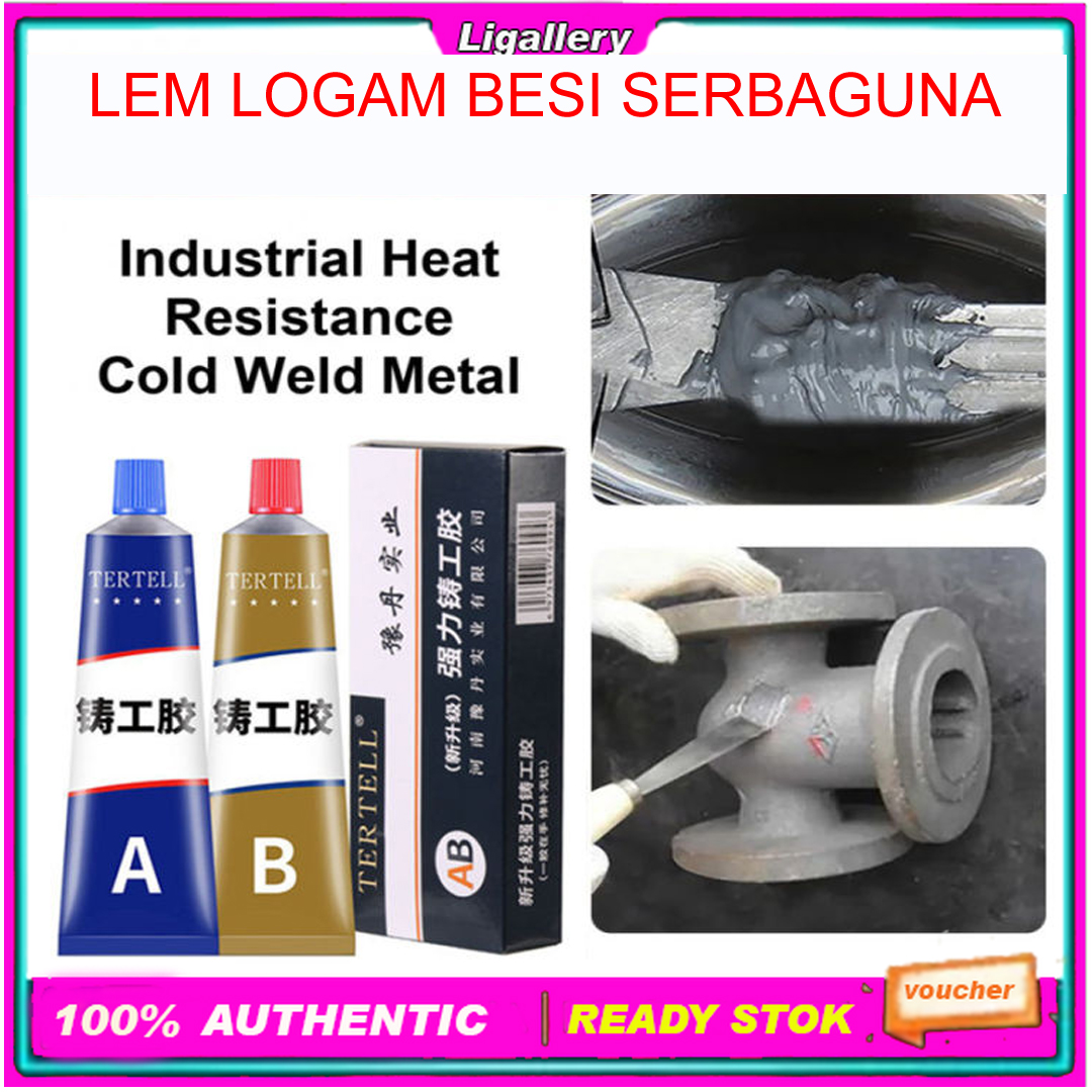 [1 Pcs]A + B Lem Pengecoran Perekat Industri Perbaikan Logam Agen ...