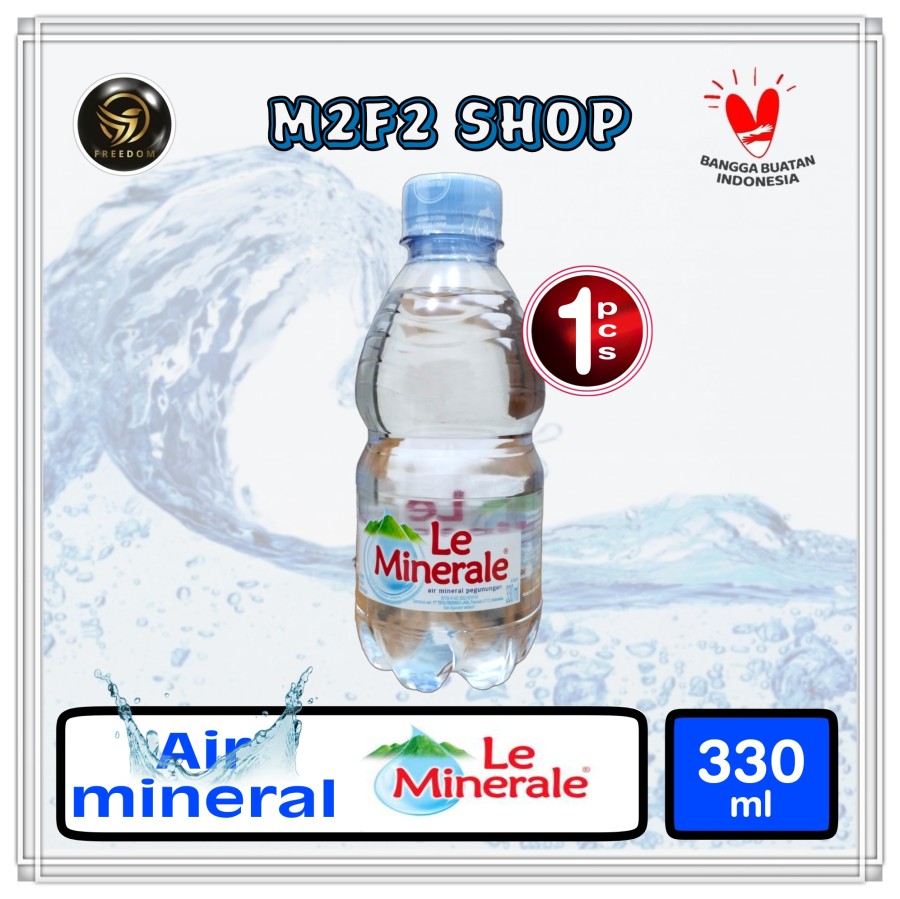 Air Mineral Le Minerale Botol Mini Plastik Pet - 330 ml (Kemasan Satuan) | Lazada Indonesia