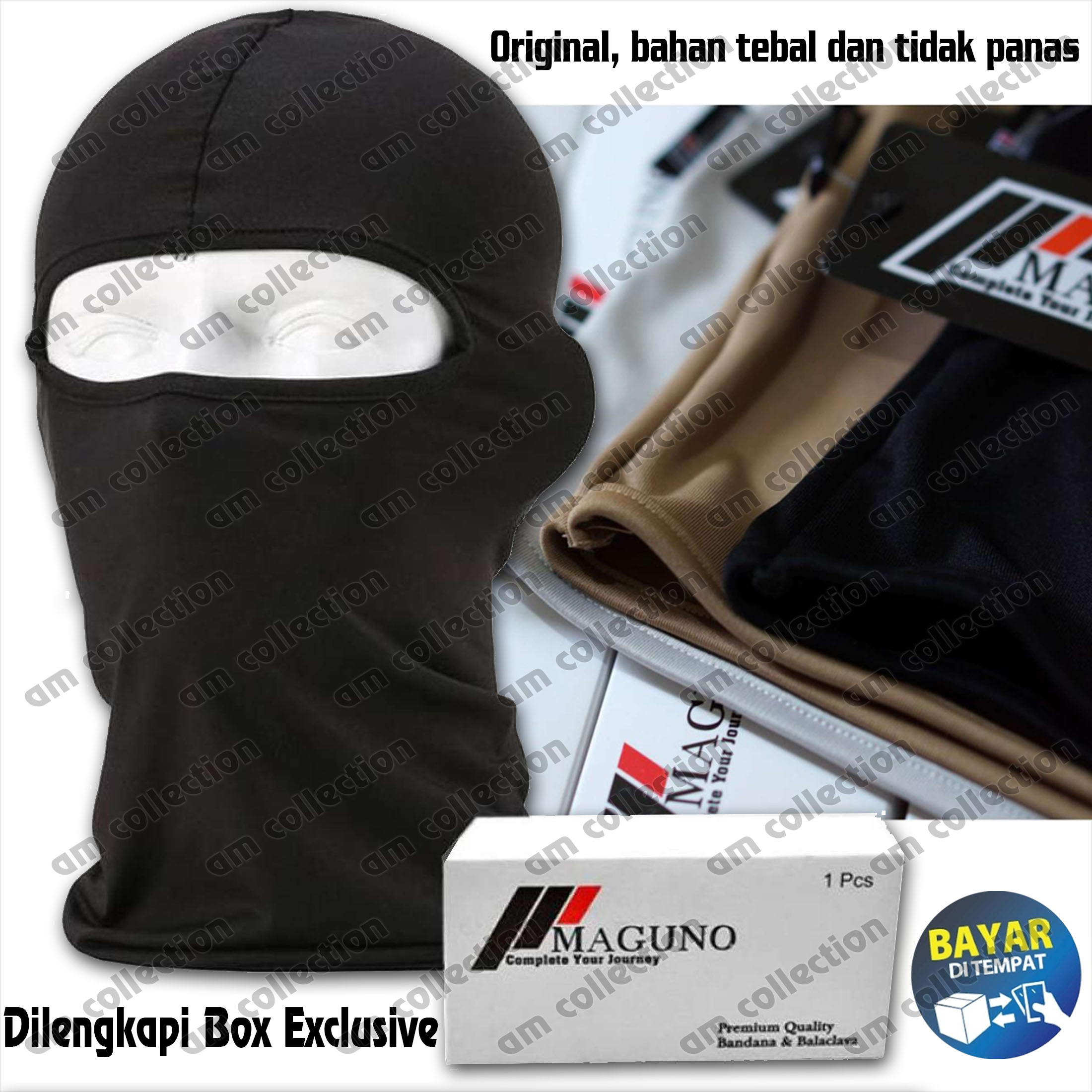 Masker Ninja Maguno Premium / Sarung Kepala Helm ninja Gahar original ...