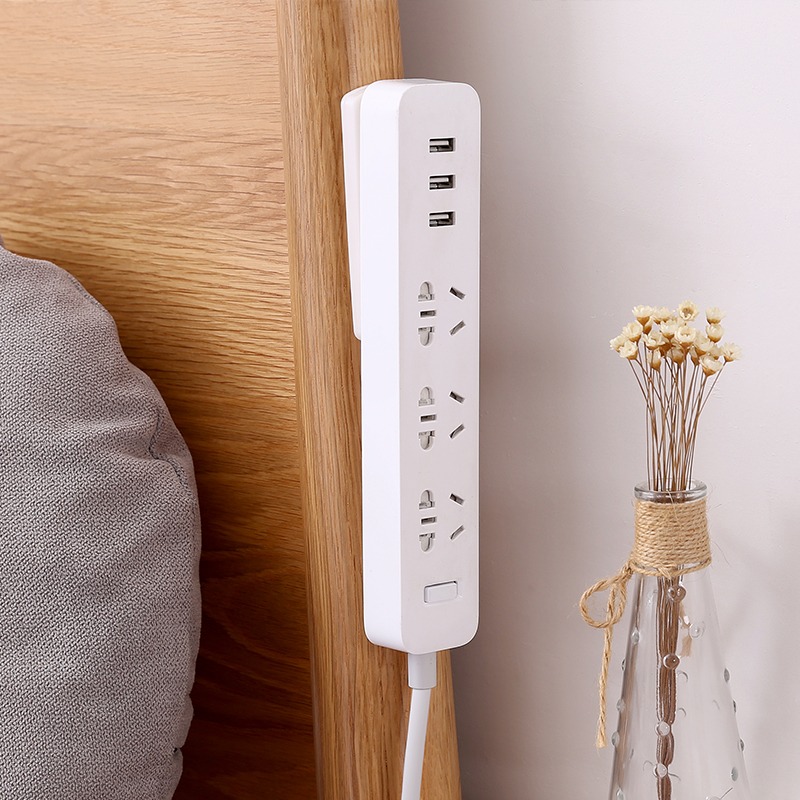 BW-C246 Holder Stop Kontak Gantungan Colokan Listrik Double Tape Hook ...