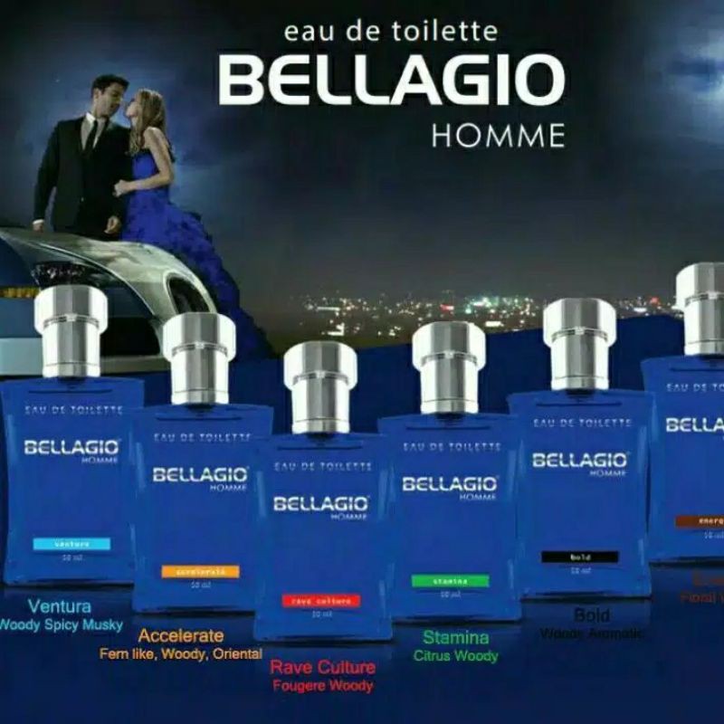 PROMOO PARFUM BELLAGIO EDT 50 ML ~ ORIGINAL 100% | Lazada Indonesia