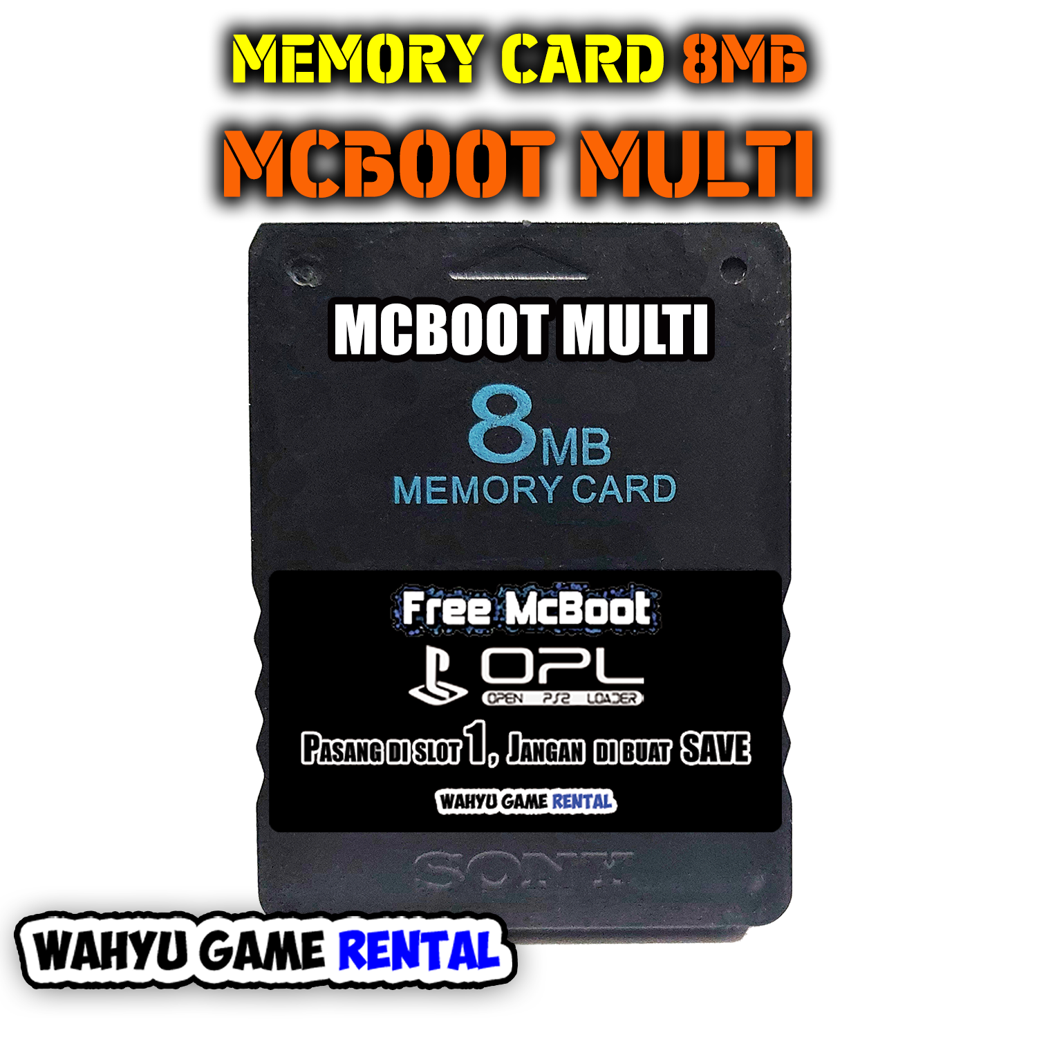 Memory Card MC BOOT PS2 Tebal dan MCBOOT PS 2 Slim | Lazada Indonesia