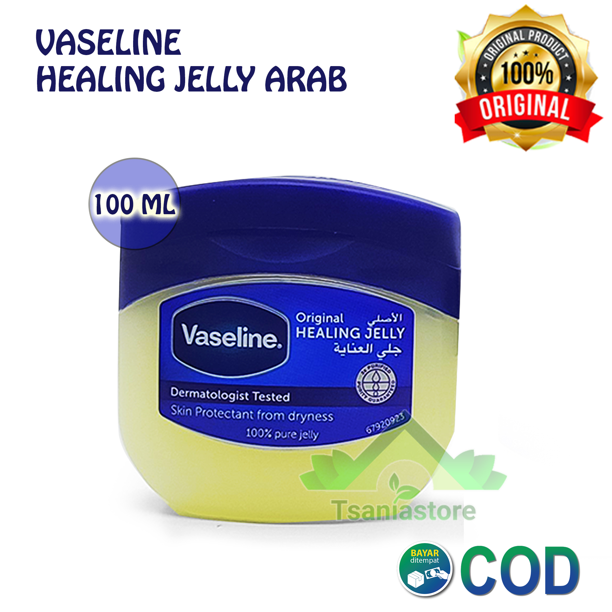 vaseline arab 100 ml - Vaseline original healing jelly 100 ml - | Lazada Indonesia